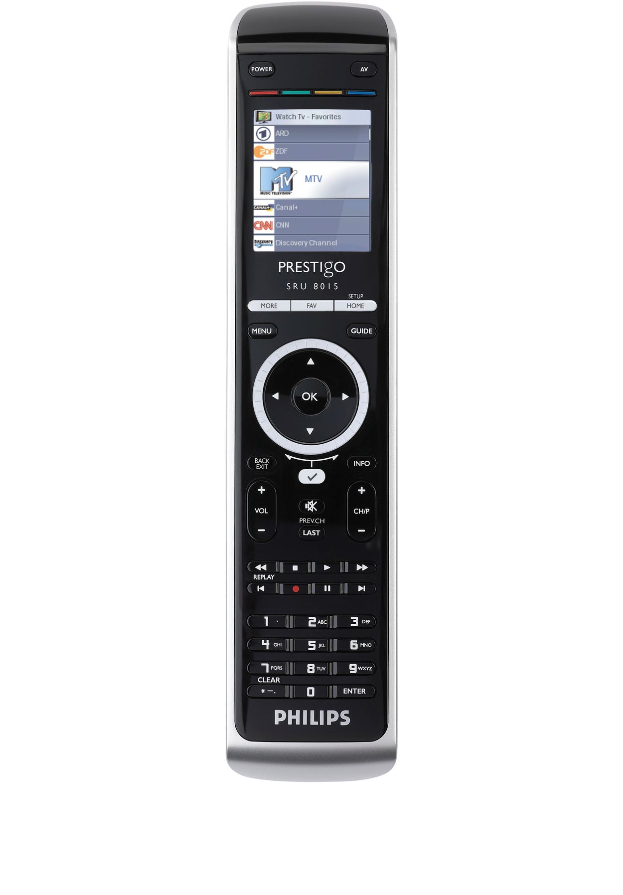 Prestigo Télécommande universelle SRU8015/10 | Philips