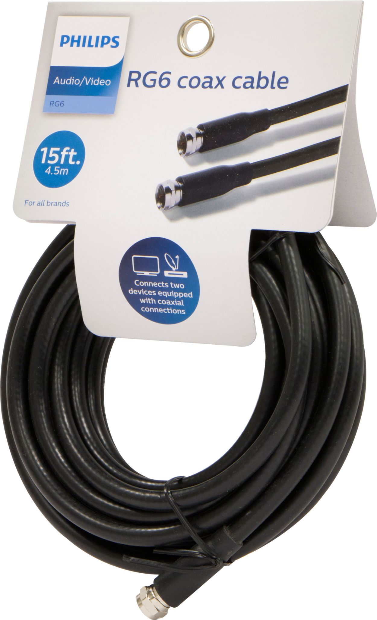 níquel alcanzar Promesa cable para television philips maíz Empuje hacia ...