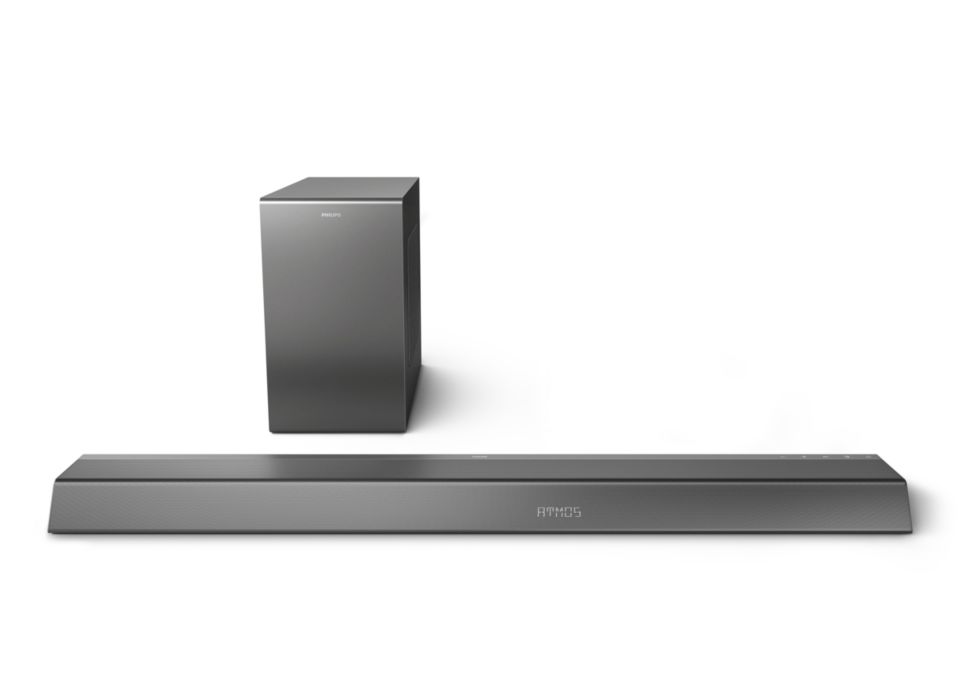 Soundbar 3.1.2 with wireless subwoofer TAB8947/94 | Philips