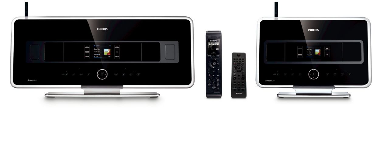 Centre Streamium et satellite WACS7500/12 | Philips