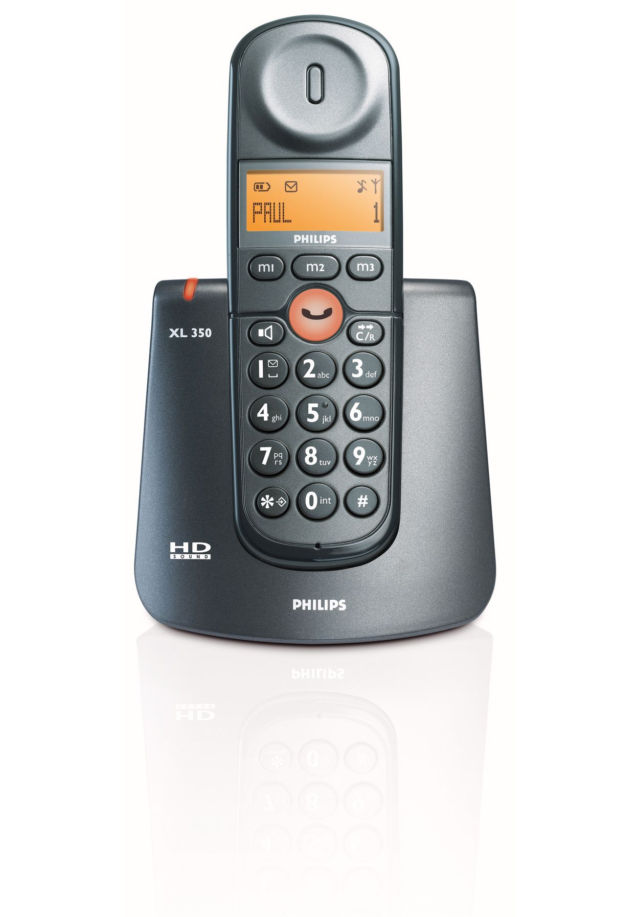 XL Draadloze telefoon XL3501B/38 | Philips