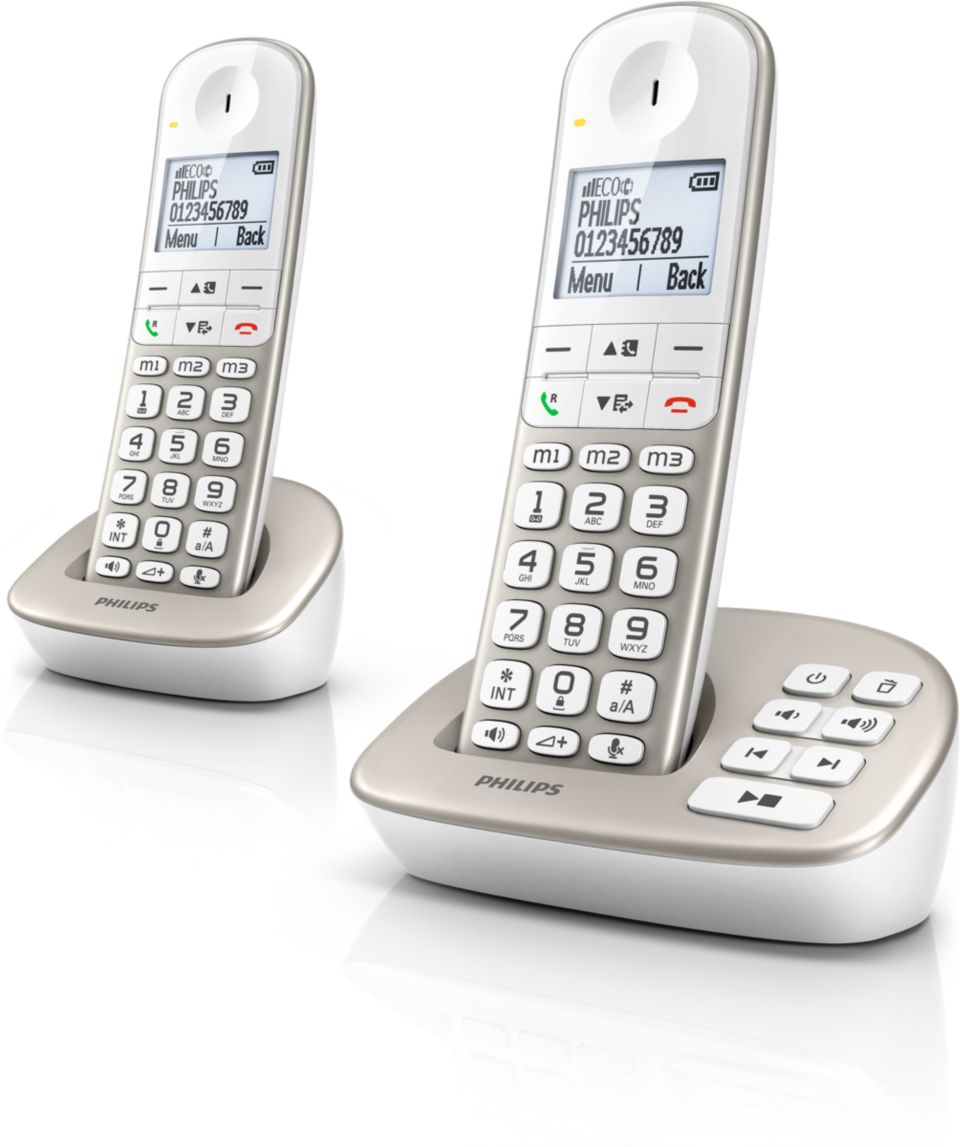 Telefono cordless con segreteria XL4952S/05 | Philips