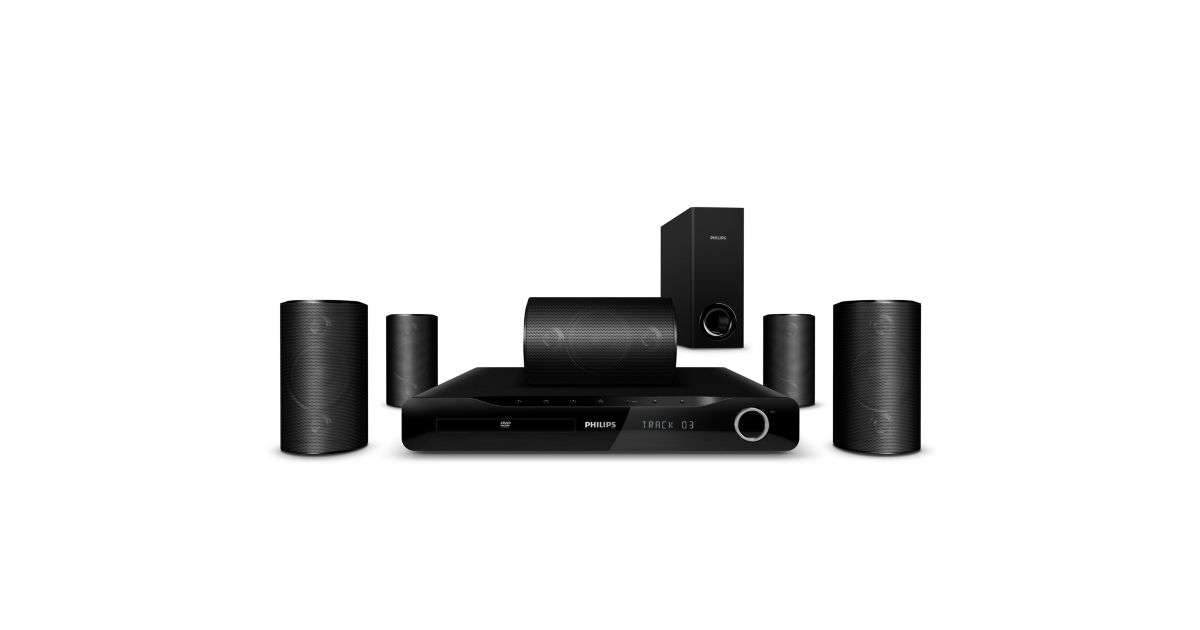 Sistema de Home Theater 5.1 HTS3510/55 | Philips