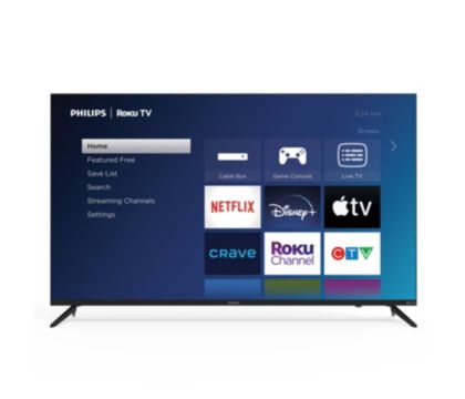 6600 series LED LCD TV 55PUL6643/F6 | Roku