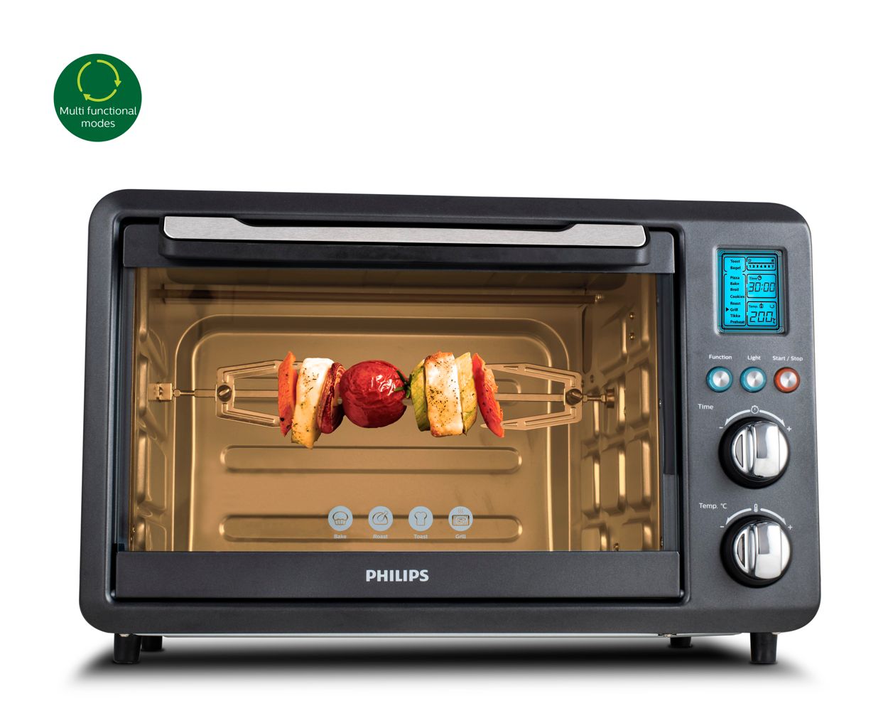 Philips OTG Oven Toast Grill 36L With Opti Temp Technology HD6976/00 ...