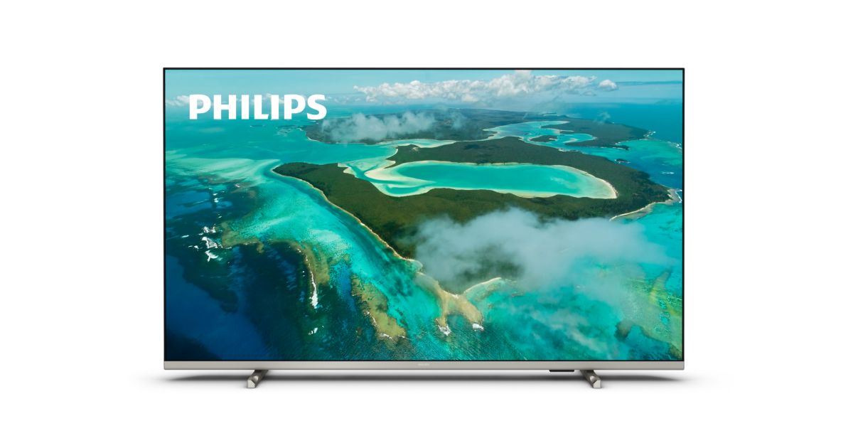 LED 4K UHD LED televízor Smart TV 55PUS7657/12 | Philips