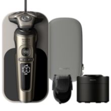 Shaver S9000 Prestige Wet & Dry Electric shaver with SenseIQ SP9883/83 ...