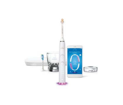 DiamondClean Smart 9300 Sonic electric toothbrush with app HX9903/05 ...