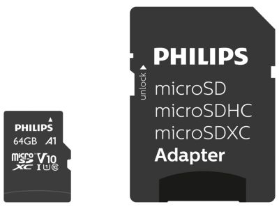Micro SD cards FM64MP45B/00 | Philips