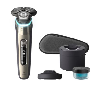 Shaver series 9000 Wet & Dry electric shaver with SkinIQ S9983/55 | Philips