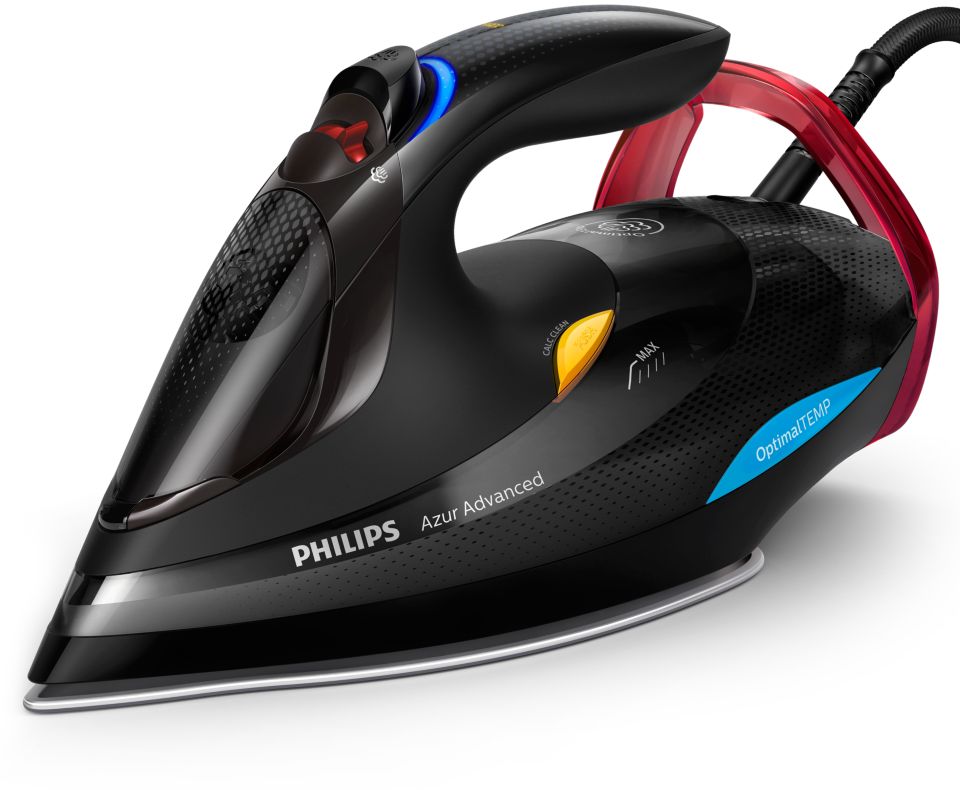Azur Advanced Steam Iron with OptimalTEMP technology GC4933/80 | Philips