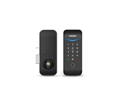 5000 series Smart rim lock DDL151Z00BB/97 | Philips