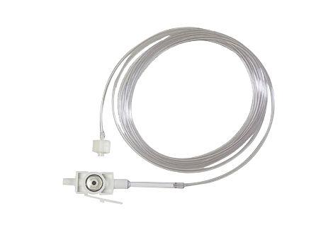 Philips - LoFlo etCO2 Straight Sample Line with Male Luer intubated