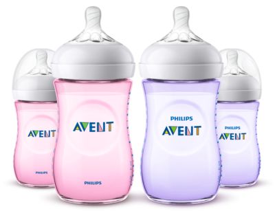 Philips Avent Natural Range 9oz/260ml Baby Bottles (Twin Pack ...