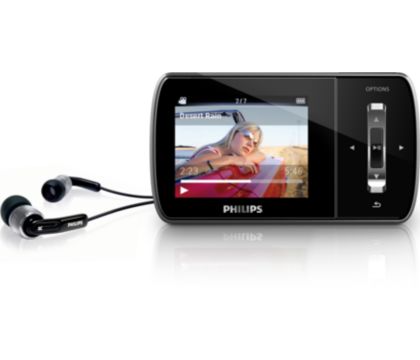 GoGEAR MP3 video player SA1ARA08K/17 | Philips