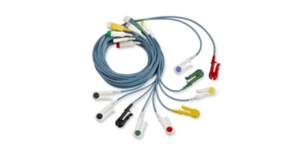 Philips - LEAD SET RADIOPAQUE 12 LEAD 54in IEC Lead Set