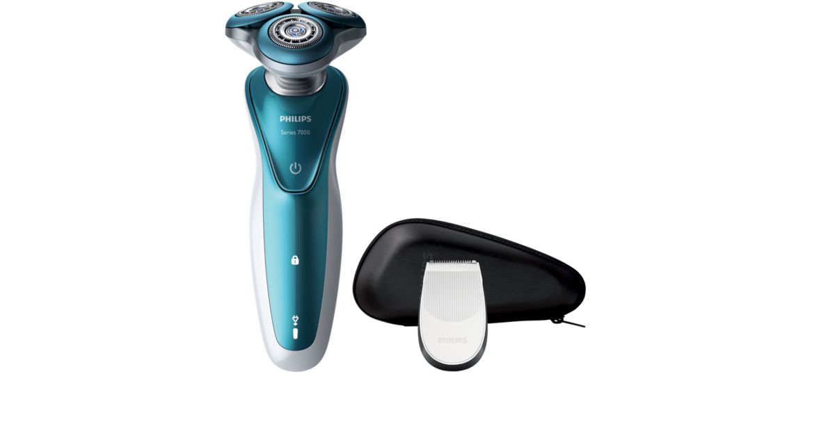 Shaver series 7000 Ηλεκτρική μηχανή για υγρό και στεγνό ξύρισμα S7370 ...
