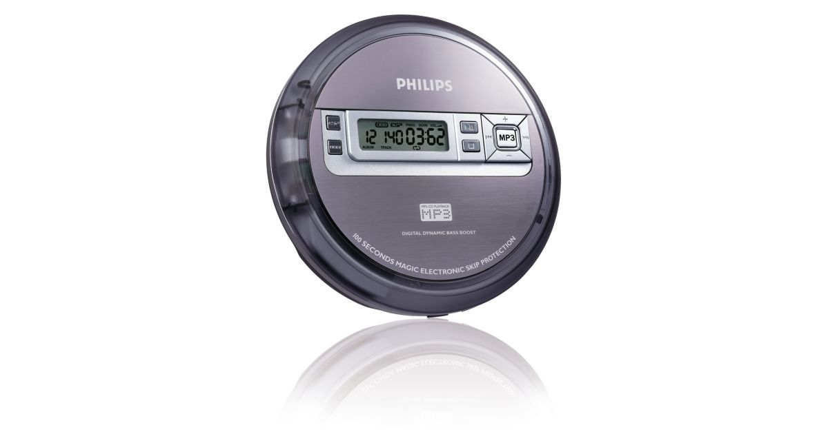 MP3-CD Player Portátil EXP2550/78 | Philips