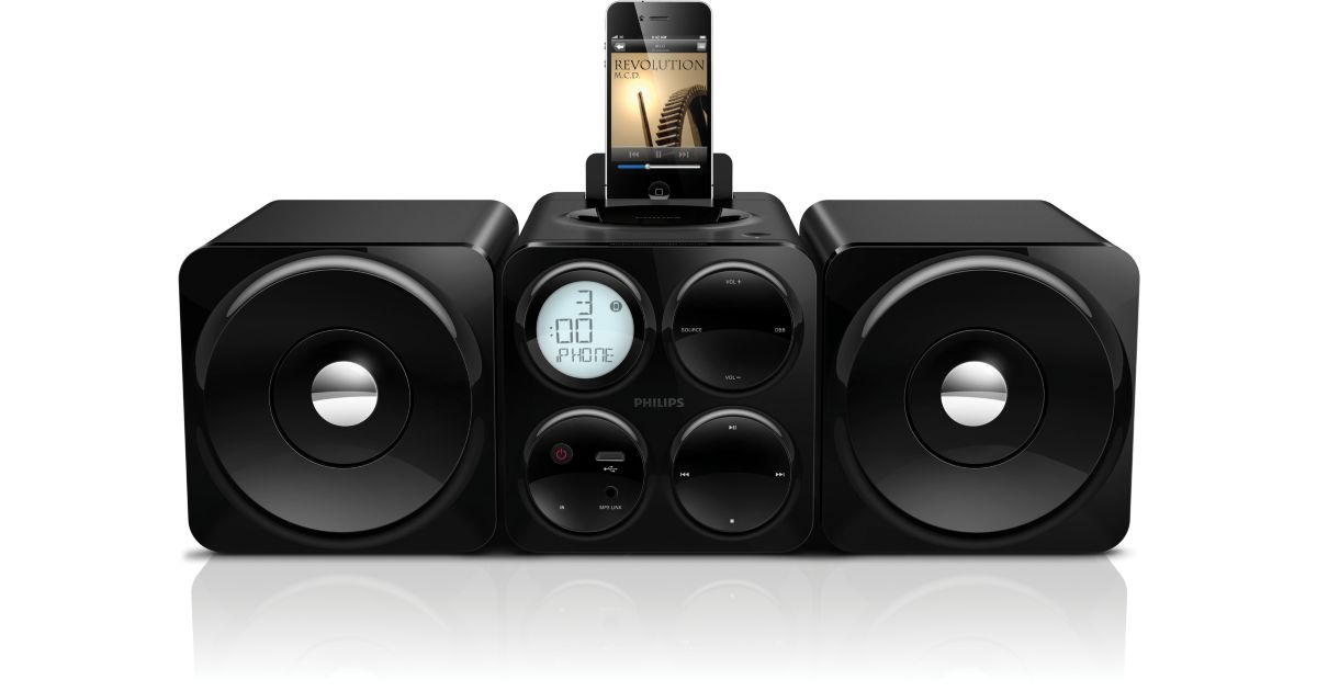 Cube micro sound system DCM1070/05 | Philips