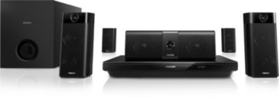Домашний кинотеатр 5.1 3D Blu-ray HTB4520G/51 | Philips
