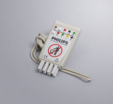 Philips - 5 lead ECG Adapter - Nihon Kohden Adapter