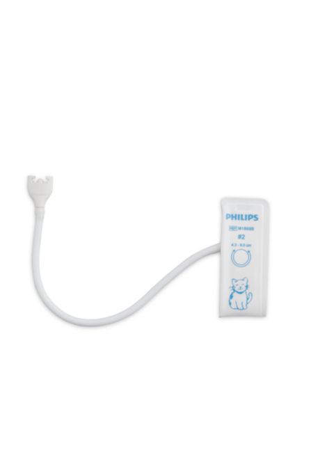 Neonatal Single-Patient Size #2 Cuff | Philips Healthcare
