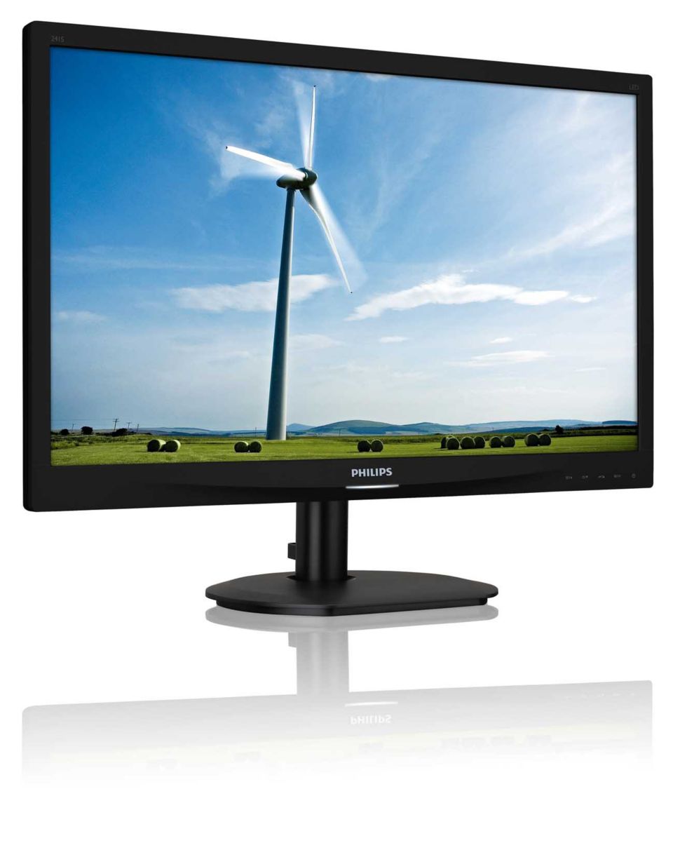 Brilliance 241S4LSB LCD monitor, LED backlight 241S4LSB/00 | Philips