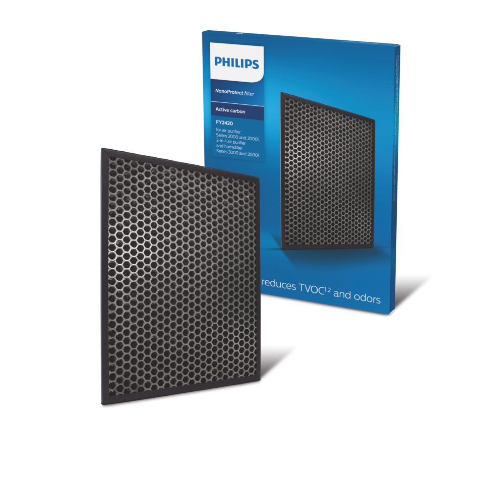 Genuine replacement filter Filtro de carbono activo FY2420/30 | Philips