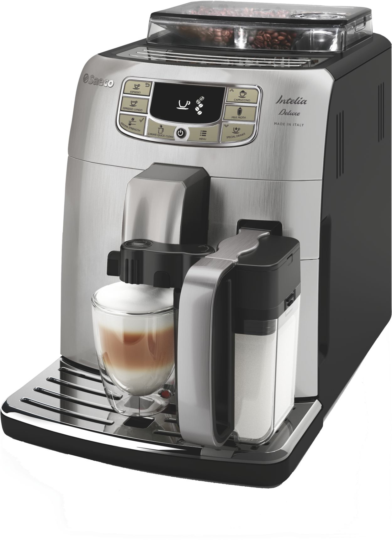 Intelia Deluxe Super-automatic espresso machine HD8771/93 | Saeco