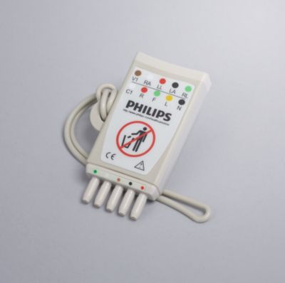 Philips - 5 lead ECG Trunk Adapter - Datascope AAMI Adapter - Philips
