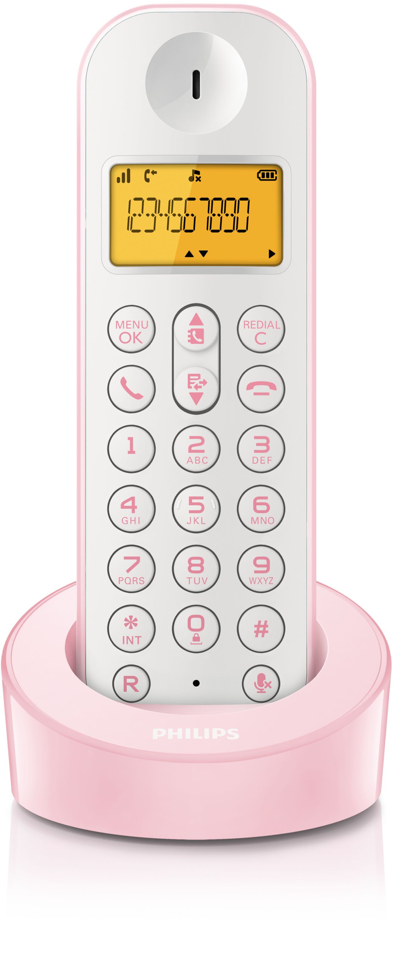 Cordless phone D1201WP/90 | Philips