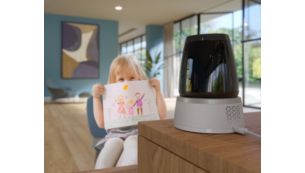 Home Safety Indoor 360° Camera with Privacy Shutter HSP5500/01 | Philips
