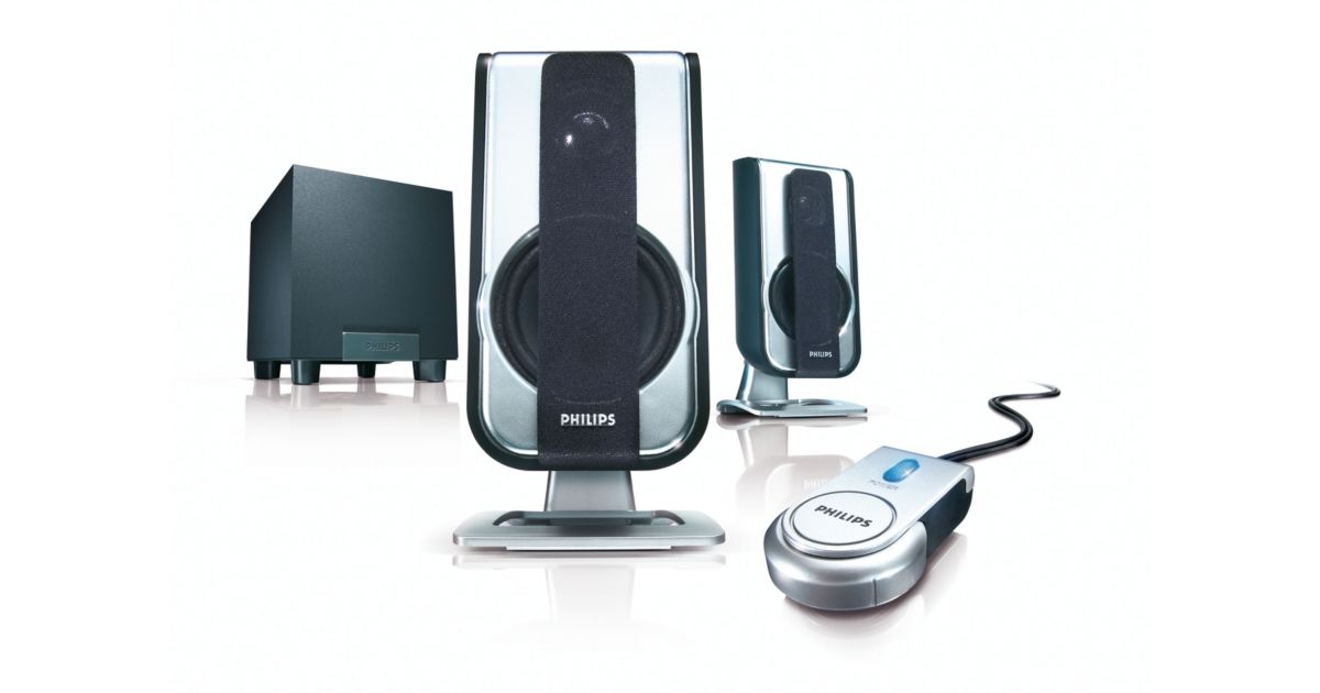 Multimedia Speakers 2.1 SPA3300/05 | Philips