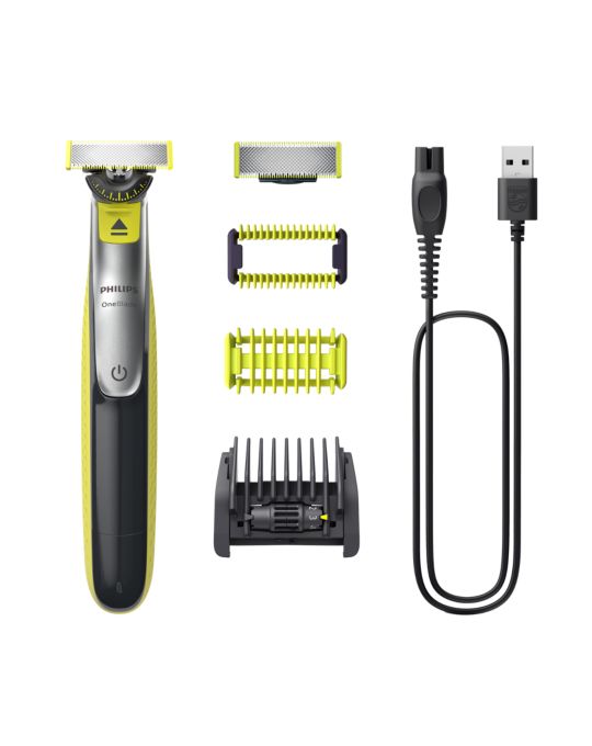 OneBlade 360: trim, edge and shave any length of hair | Philips