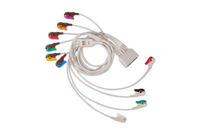 Philips - 12-Lead Complete Lead Set (AAMI), Standard Length, Grabber