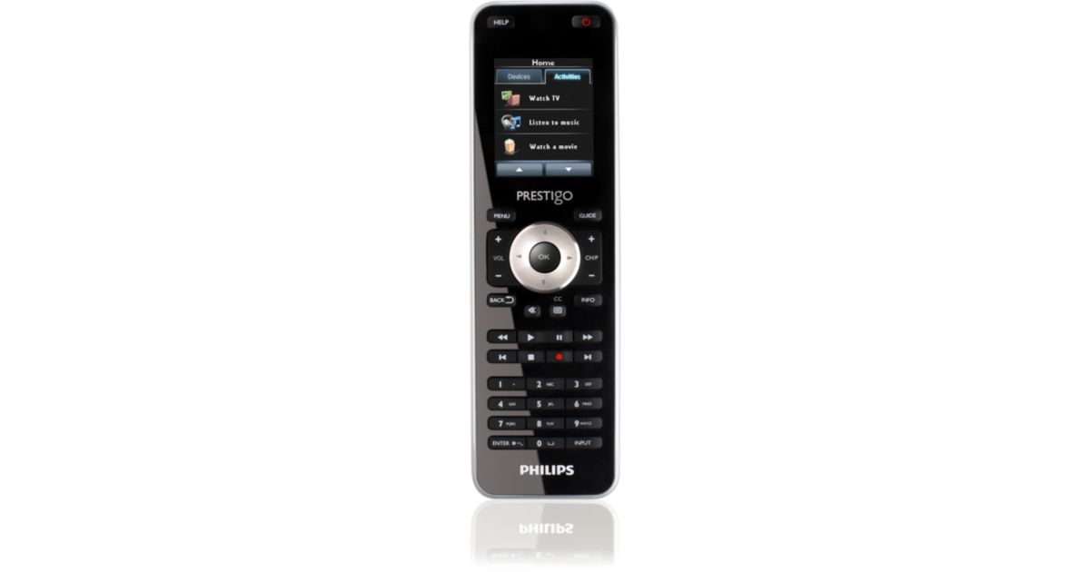 Prestigo Universal remote control SRT8215/10 | Philips