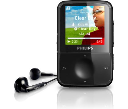 GoGEAR MP3 video player SA1VBE04K/17 | Philips