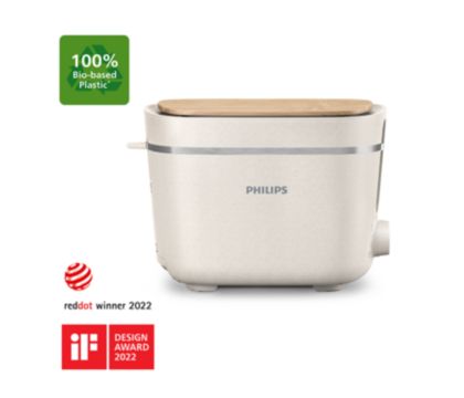 Eco Collection 5000 Series Toaster HD2640/10 | Philips