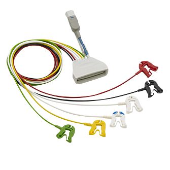 Philips - Patient Cable ECG 6 lead Grabber IEC+SpO2, Tele