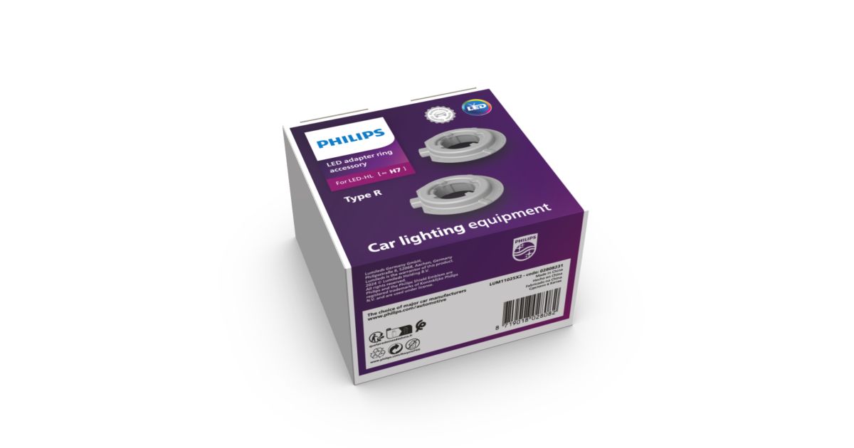 Accessories for LED upgrade Type R adapter rings LUM11025X2/10 | Philips