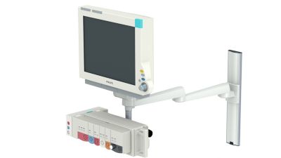 IntelliVue MP60 and MP70 double pivot arm mount | Philips