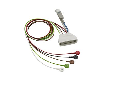 Patient Cable ECG 5 lead Snaps AAMI + SpO2 Telemetry | Philips Healthcare