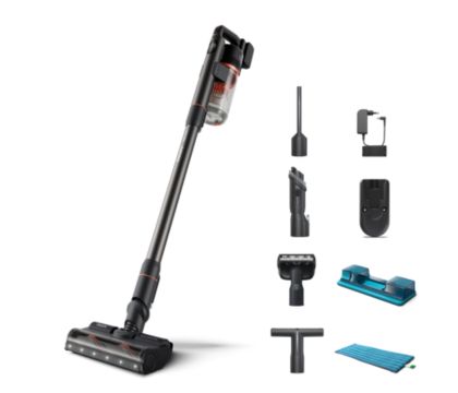 7000 Series Cordless Vacuum Aqua XC7055/01 | Philips