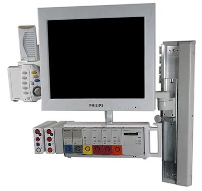 Philips - IntelliVue MP80/90 Flatscreen Wall Mounting VHC Flush Wall