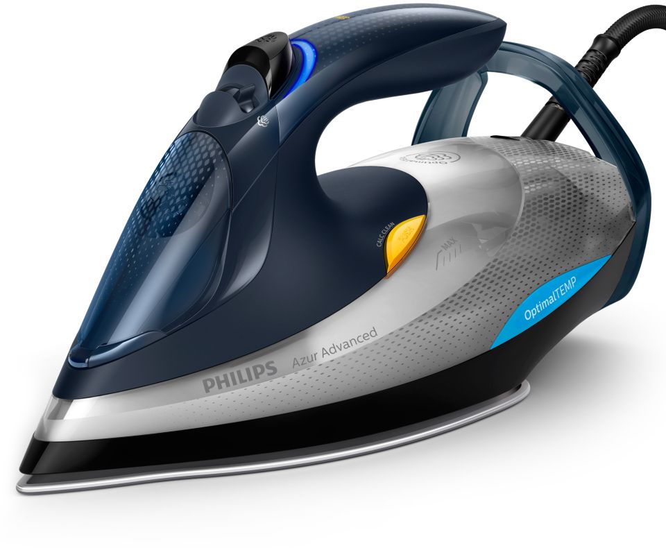 Azur Advanced Паровой утюг с технологией OptimalTEMP GC4930/10 | Philips