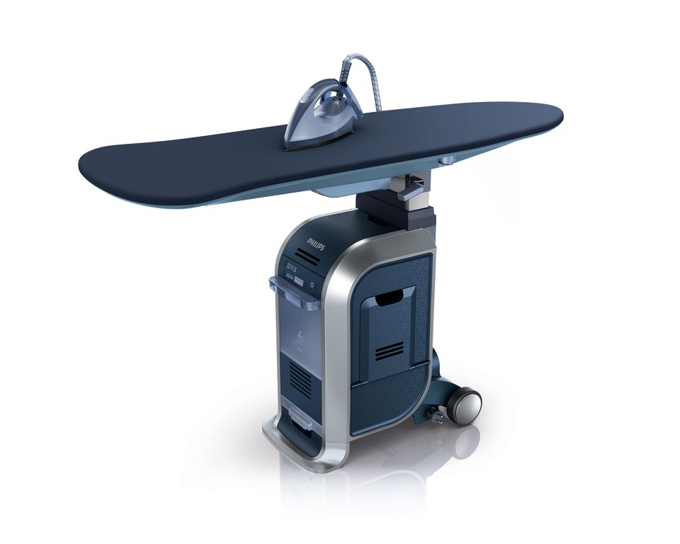 WardrobeCare Integrated ironing board GC9940/05 | Philips
