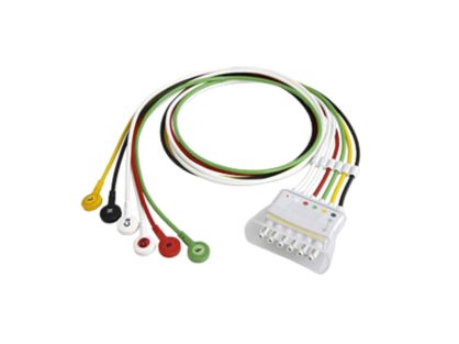 Philips - 6 lead set Snap IEC Telemetry Lead Set