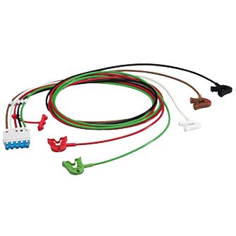 Philips - 5 lead Grabber AAMI ICU Lead Set