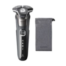 Shaver Series 5000 Wet and dry electric shaver and soft pouch S5887/10 ...