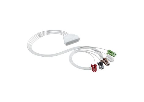 Patient Cable ECG 5 lead Grabber AAMI, SPU Telemetry | Philips Healthcare